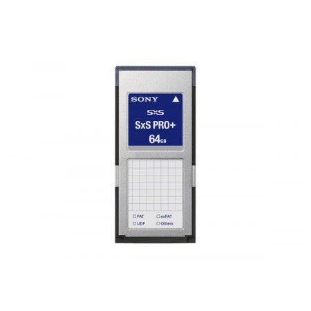 Sony 64 GB SxS PRO+ Memory Card – Videocraft Rental Catalogue